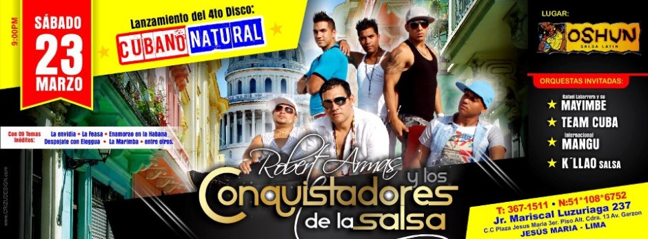 Los Conquistadores de la Salsa - Cubano Natural | Nueva Salsa